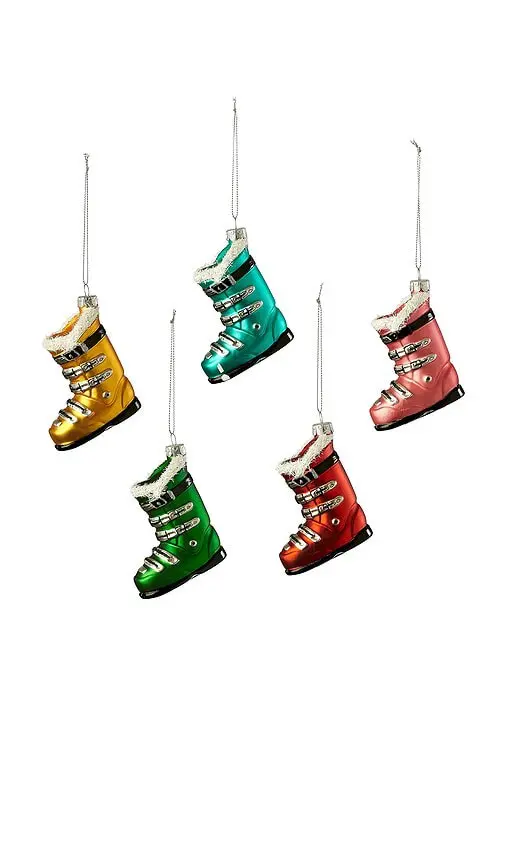 POPPY LANE Ski Boot Ornament