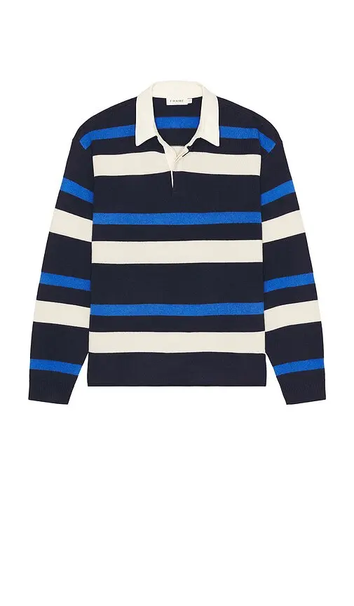 FRAME Rugby Polo Sweater
