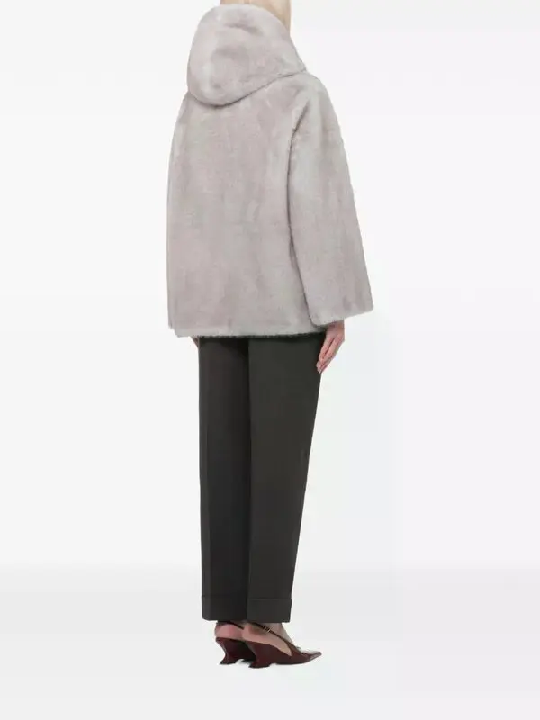 BULLY Faux-fur Hooded Coat