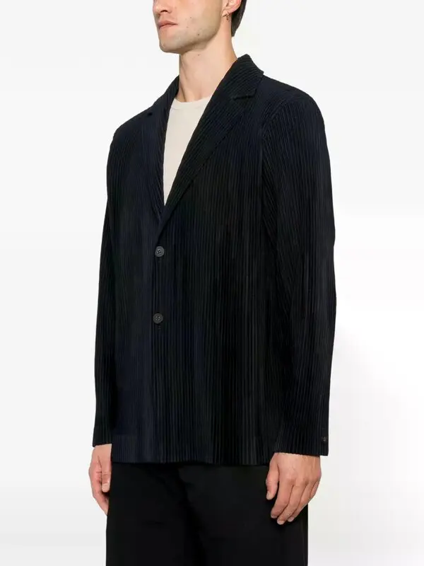 Issey Miyake Pleated Notch-lapel Jacket