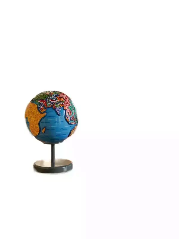 TOMS DRAG Globe Tom's Planet Hand-painted