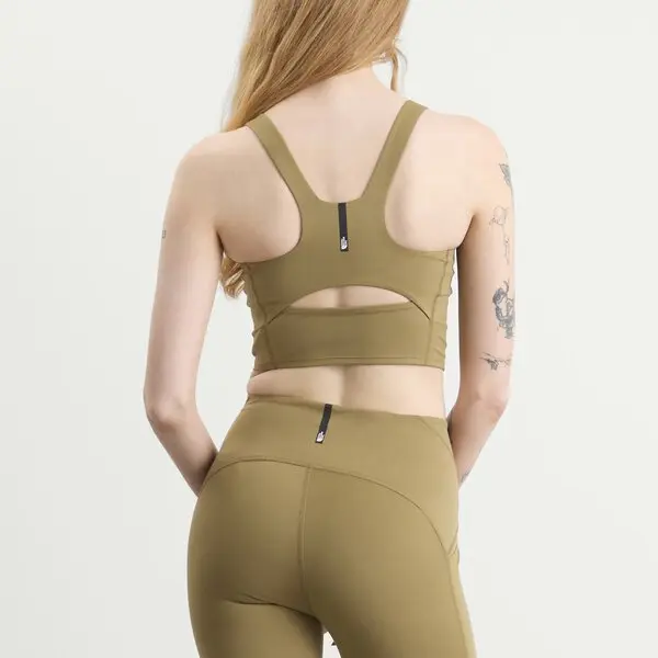 The North Face Jaida Long Line Bra In | | Polyester/elastane | End Clothing