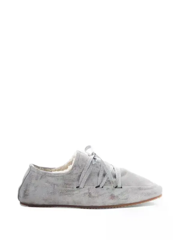 RIEN STUDIO Lace-up Leather Sneakers