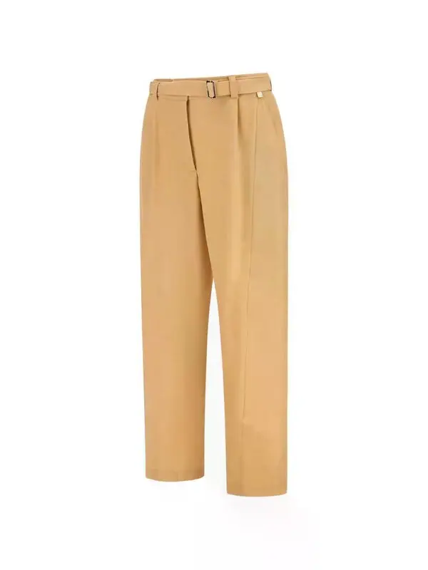 Herno Belted Wool-flannel Trousers