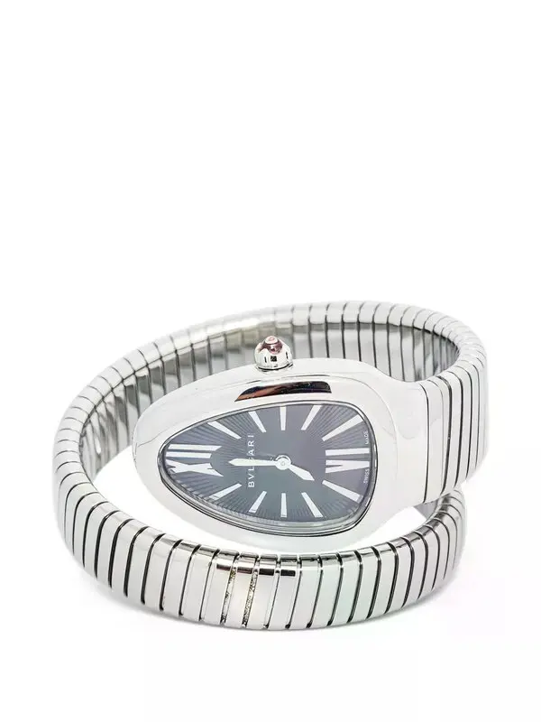 BVLGARI 2015s Serpenti Tubogas 35mm Watch - Black