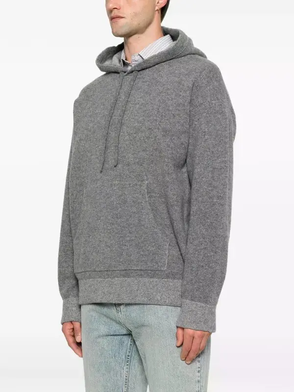 ROBERTO COLLINA Drawstring-hoodie Knitted Hoodie