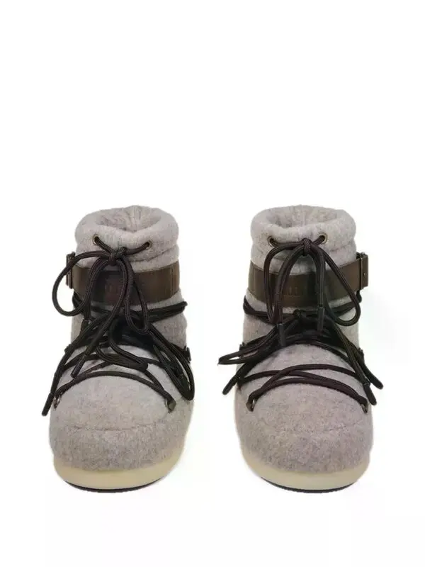 Moon Boot Evx Light Nubuck Beige Felt Boots