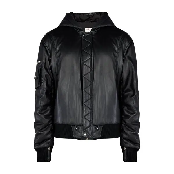 PCFG Your Itch Bomber Leather Jacket
