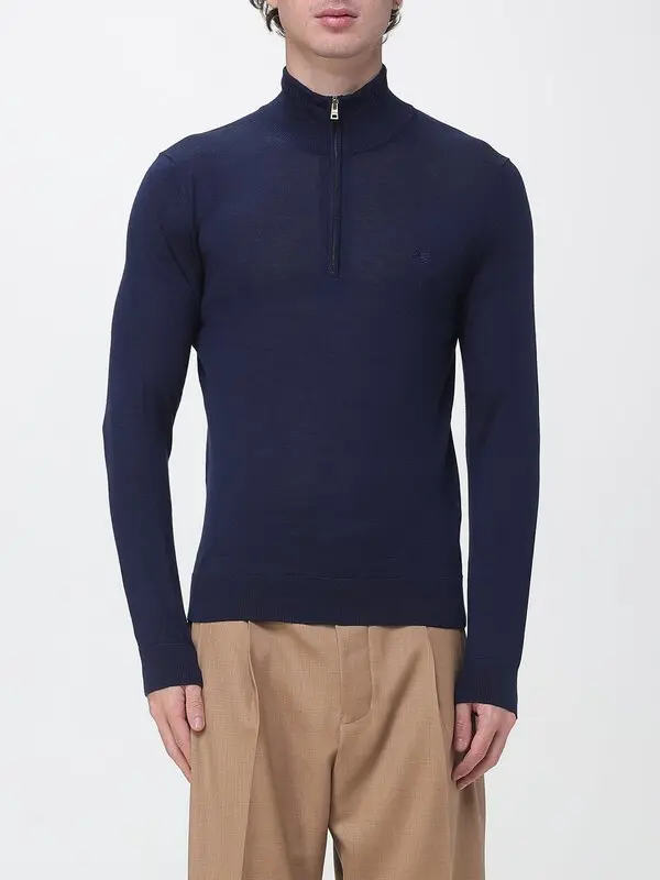 Etro Jumper Colour - Navy