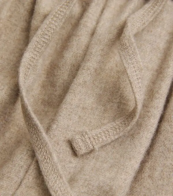 YOKE Wool-cashmere Fleece Lounge Trousers