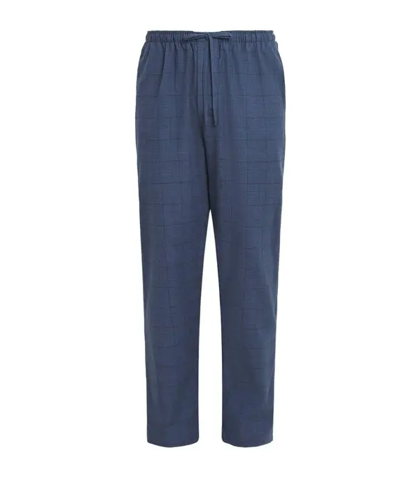 Zimmerli Cotton-merino Flannel Lounge Trousers
