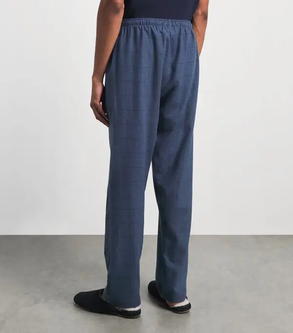 Zimmerli Cotton-merino Flannel Lounge Trousers