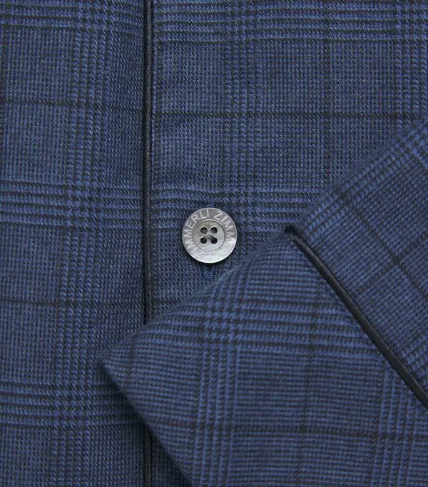 Zimmerli Cotton-merino Flannel Pyjama Set