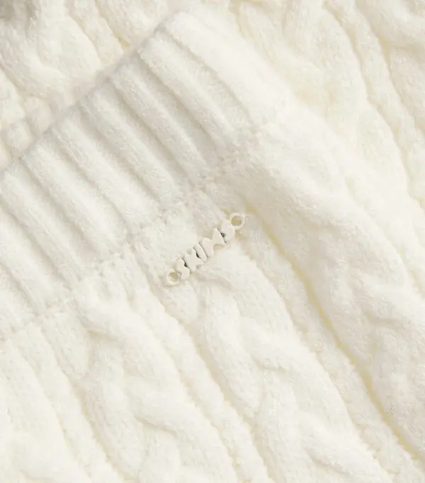 SKIMS Cable-knit Straight Trousers