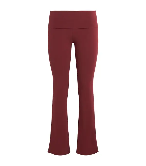 SKIMS Cotton-blend Foldover Trousers
