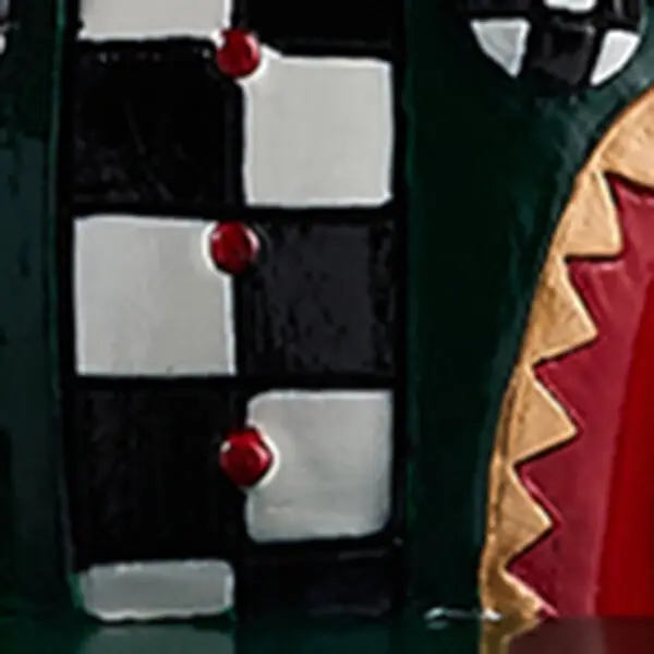 MACKENZIE-CHILDS Countdown Musical Nutcracker Ornament
