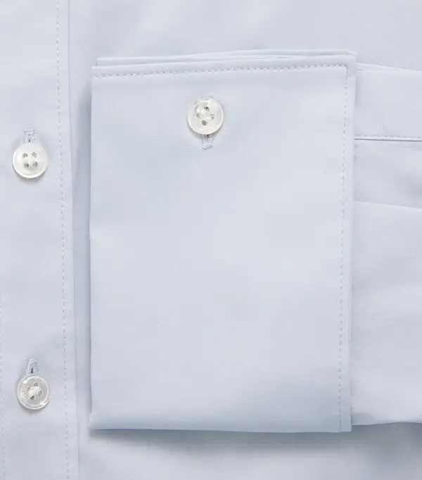 Theory Cotton-blend Tailored Cutaway Shirt