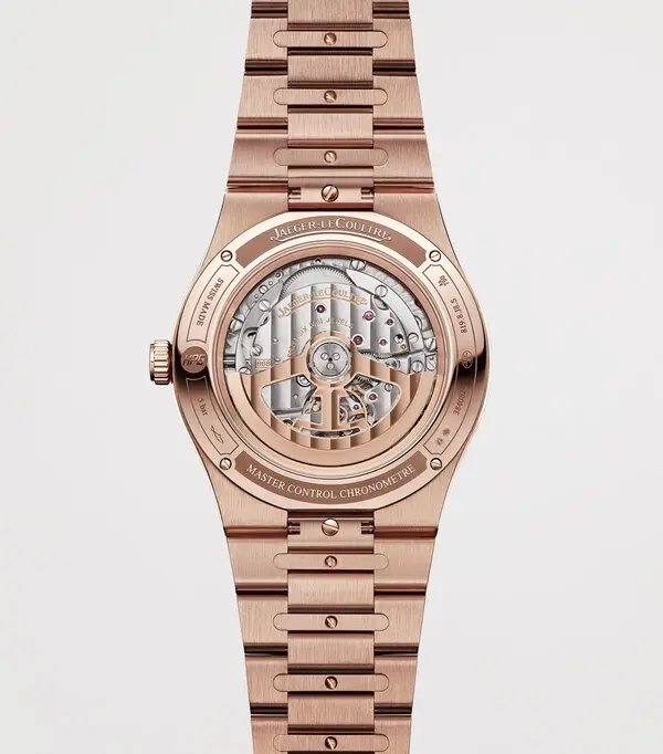 JAEGER-LECOULTRE Rose Gold Master Control Chronometre Perpetual Calendar Watch