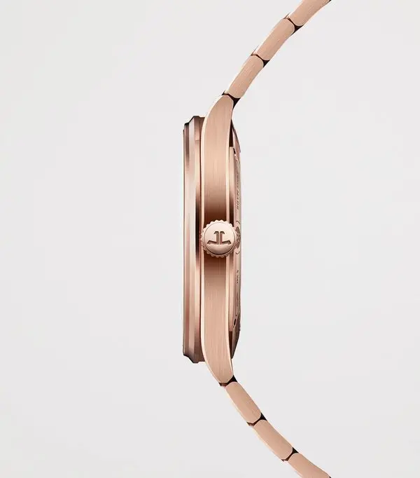JAEGER-LECOULTRE Rose Gold Master Control Chronometre Perpetual Calendar Watch