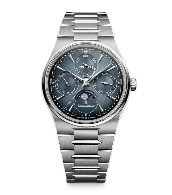 JAEGER-LECOULTRE Stainless Steel Master Control Chronometre Perpetual Calendar Watch