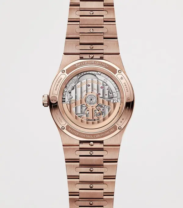 JAEGER-LECOULTRE Rose Gold Master Control Chronometre Date Watch