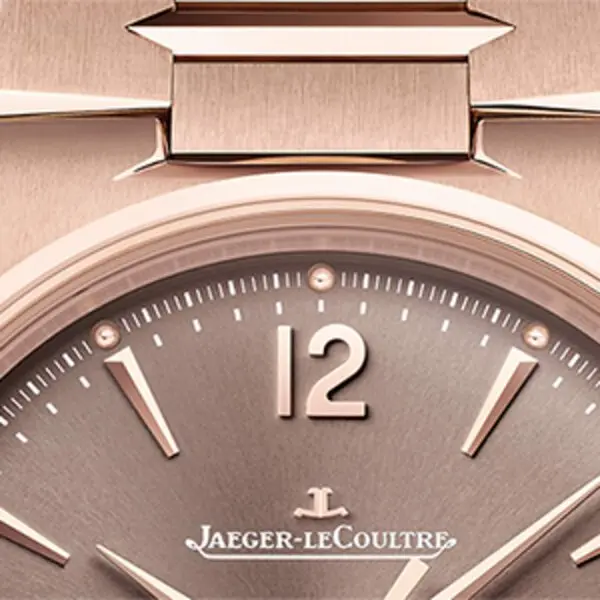 JAEGER-LECOULTRE Rose Gold Master Control Chronometre Date Watch