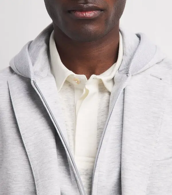 Eleventy Linen Polo Shirt