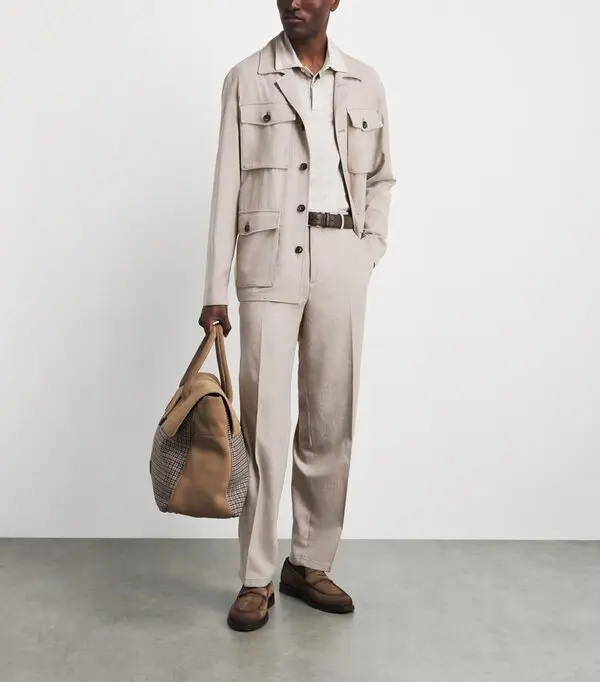 Pal Zileri Virgin Wool Safari Jacket