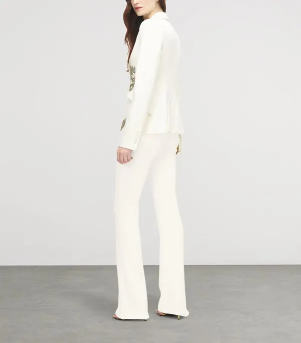 Alexander McQueen Wool Tree Of Life Blazer