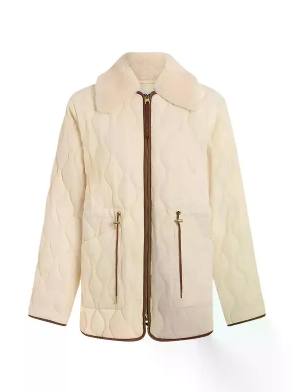 Varley Bartley Quilted Jacket - Neutrals