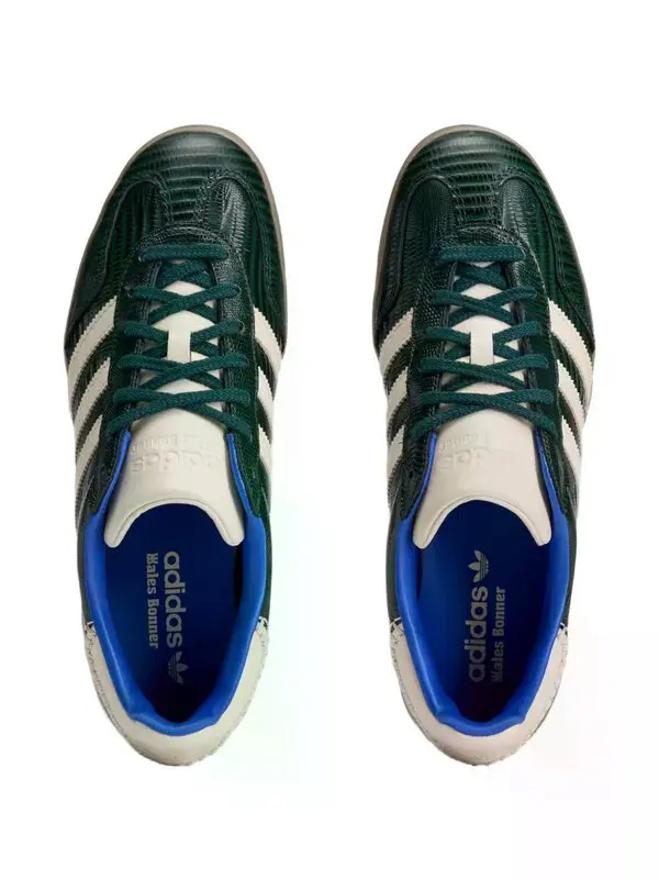 Adidas X Wales Bonner Gazelle Reptile-effect Sneakers