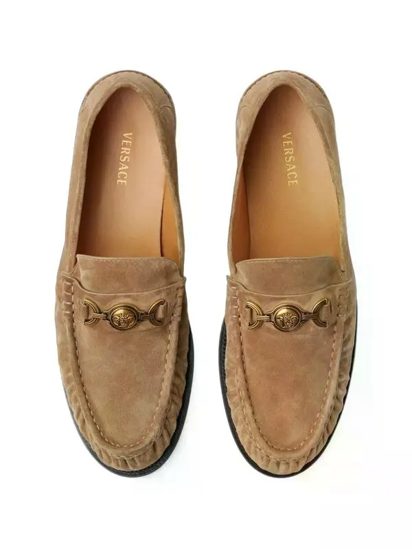 Versace Medusa '95 Suede Loafers