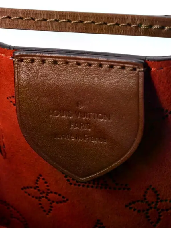 LOUIS VUITTON Girolata Handbag Mahina Leather Tote Bag