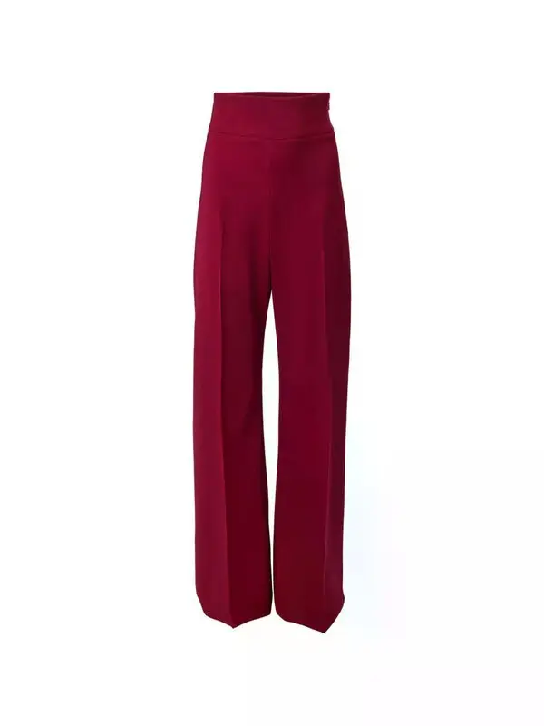 Carolina Herrera Diane Wool Wide-leg Tailored Trousers