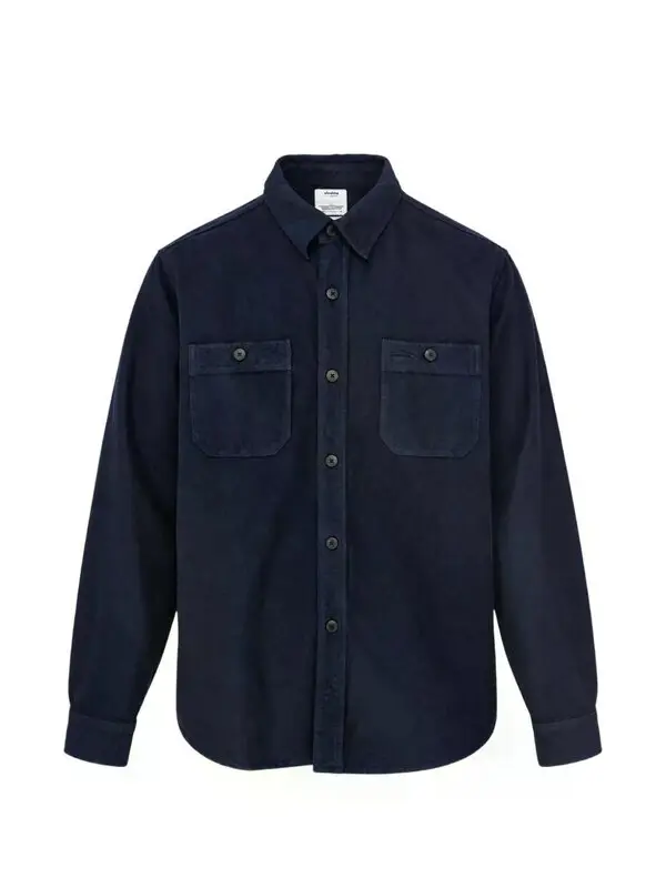 Visvim Larrikan Patch-pocket Shirt - Blue