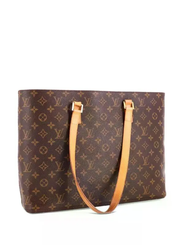 LOUIS VUITTON Luco Handbag Monogram Canvas Tote Bag