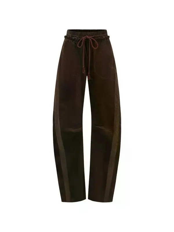 OUDE WAAG Panelled Sculpted Trousers