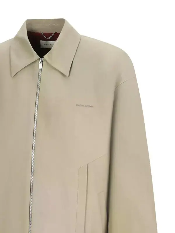 Magda Butrym Logo-print Zip-up Jacket