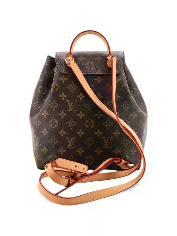 LOUIS VUITTON Montsouris Nm Monogram Canvas Pm Backpack