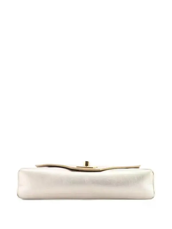 LOUIS VUITTON Love Note Chain Clutch Leather Crossbody Bag