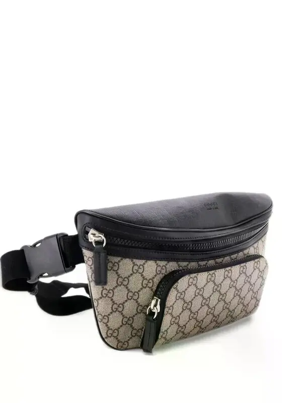 Gucci Eden Waist Bag Gg Coated Canvas Large Belt Bag