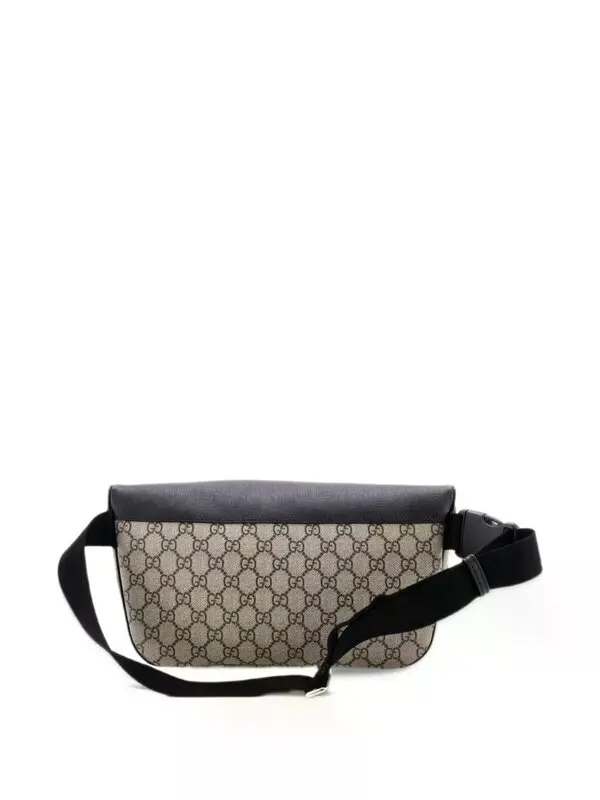 Gucci Eden Waist Bag Gg Coated Canvas Large Belt Bag