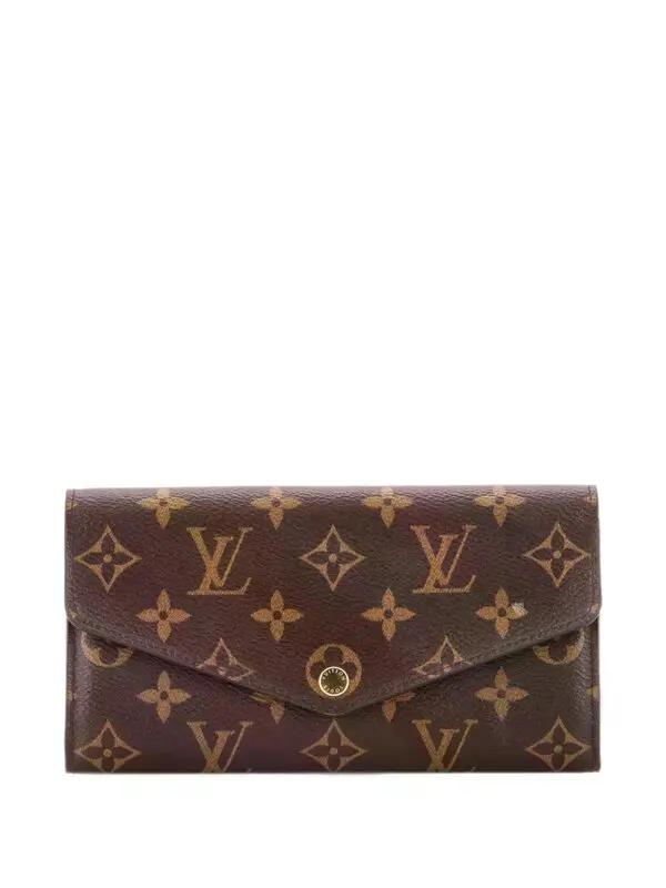 LOUIS VUITTON Sarah Wallet Nm Monogram Canvas Small Wallets