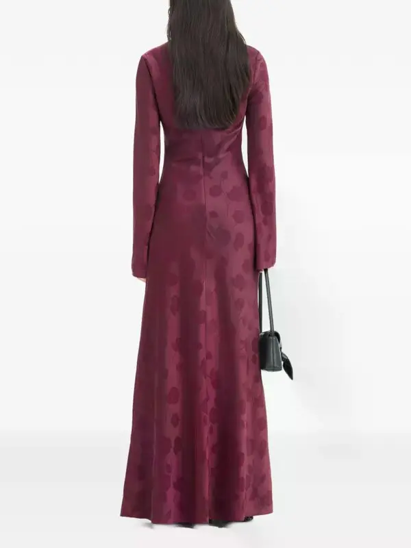 ROTATE BY BIRGER CHRISTENSEN Satin Maxi Dress
