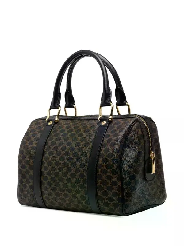 Celine 1998 Macadam Coated Canvas Handbag