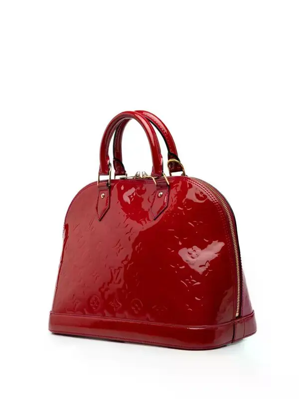 LOUIS VUITTON 2013 Monogram Vernis Alma Pm Handbag