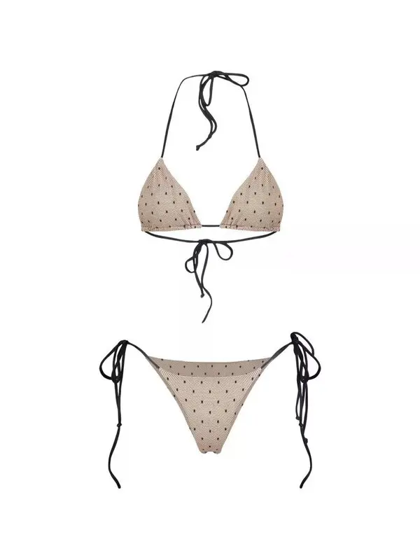 Red Valentino Polka-dot Bikini
