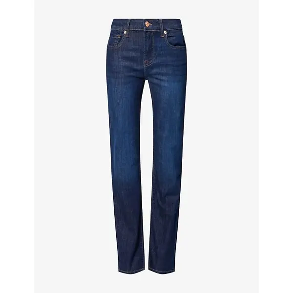 7 For All Mankind The Slim Stretch-denim Jeans - Depth