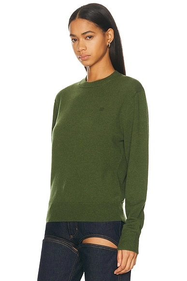 Acne Studios Kalas Yak Core Sweater - Bottle Green