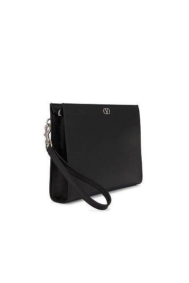 Valentino Garavani V Logo Signature Pouch